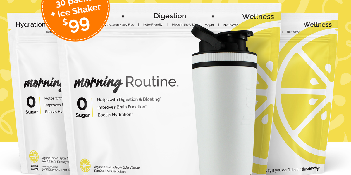 Morning Routine: 3 months + Ice Shaker Bundle